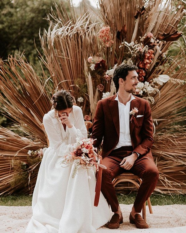 20 Hot Rust Wedding Colors for Fall 2023