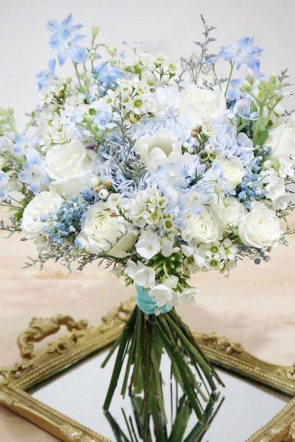 20 Light Blue Wedding Color Ideas for Spring 2024 | 💎