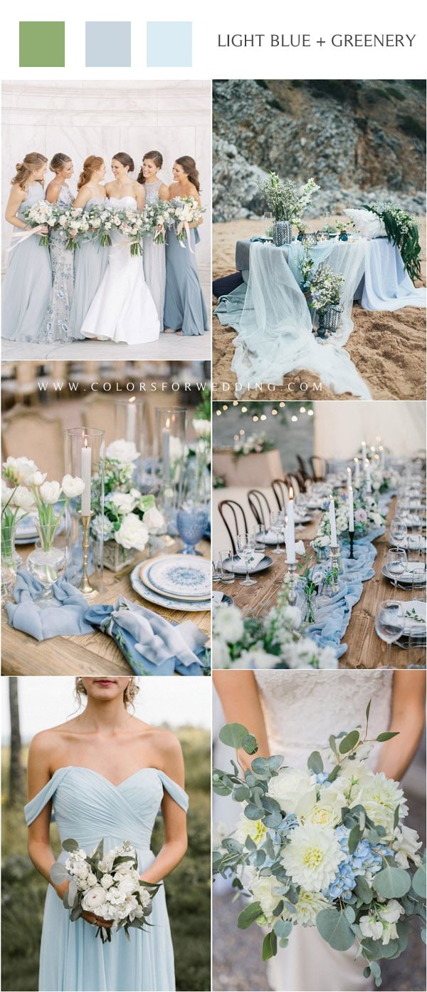 Top 28 Green Wedding Color Palettes You’ll Love for 2024