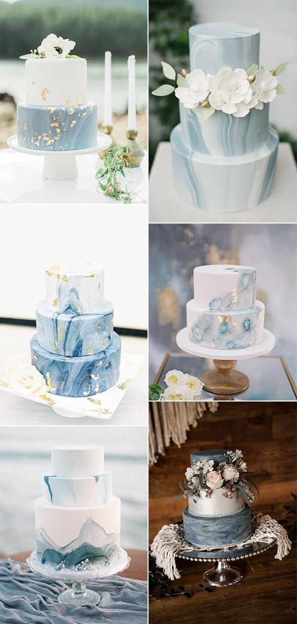  20 Dusty Blue Wedding Cake Ideas 2024 Colors For Wedding