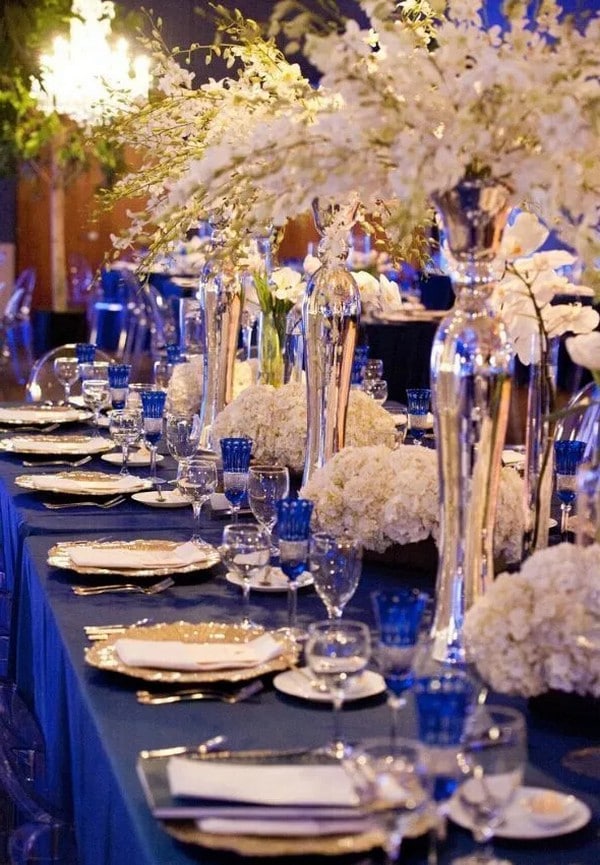 ️ 20 Royal Blue Wedding Color & Theme Ideas 2024