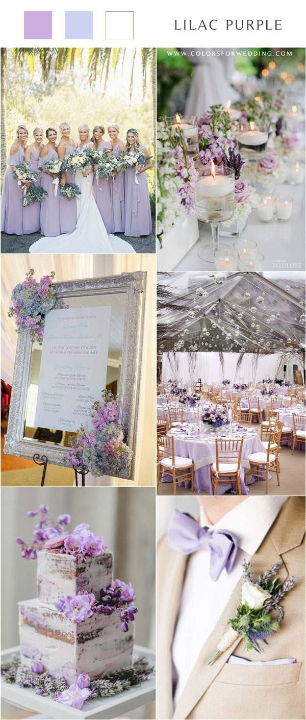 20 Lilac Wedding Ideas for Spring Summer Weddings 2024 | CFC