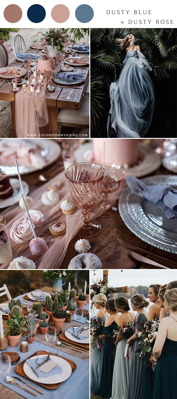 15 Dusty Blue Wedding Color Ideas for 2024