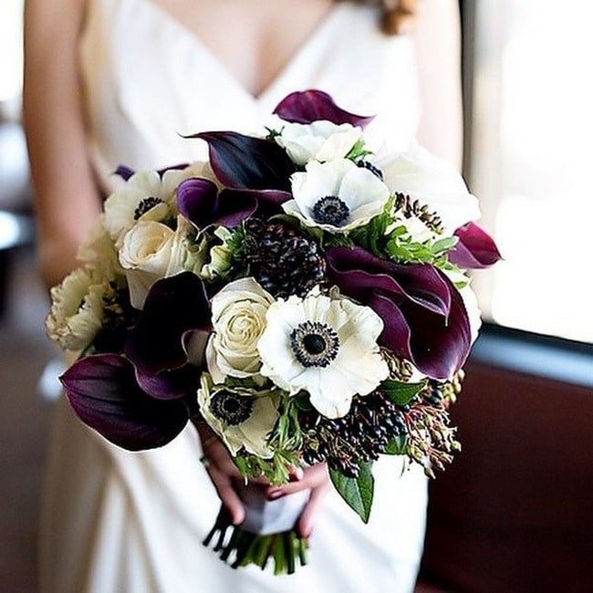 25+ Deep Purple Plum Wedding Color Ideas 2024