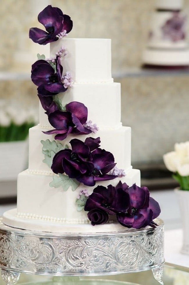 25+ Deep Purple Plum Wedding Color Ideas 2024
