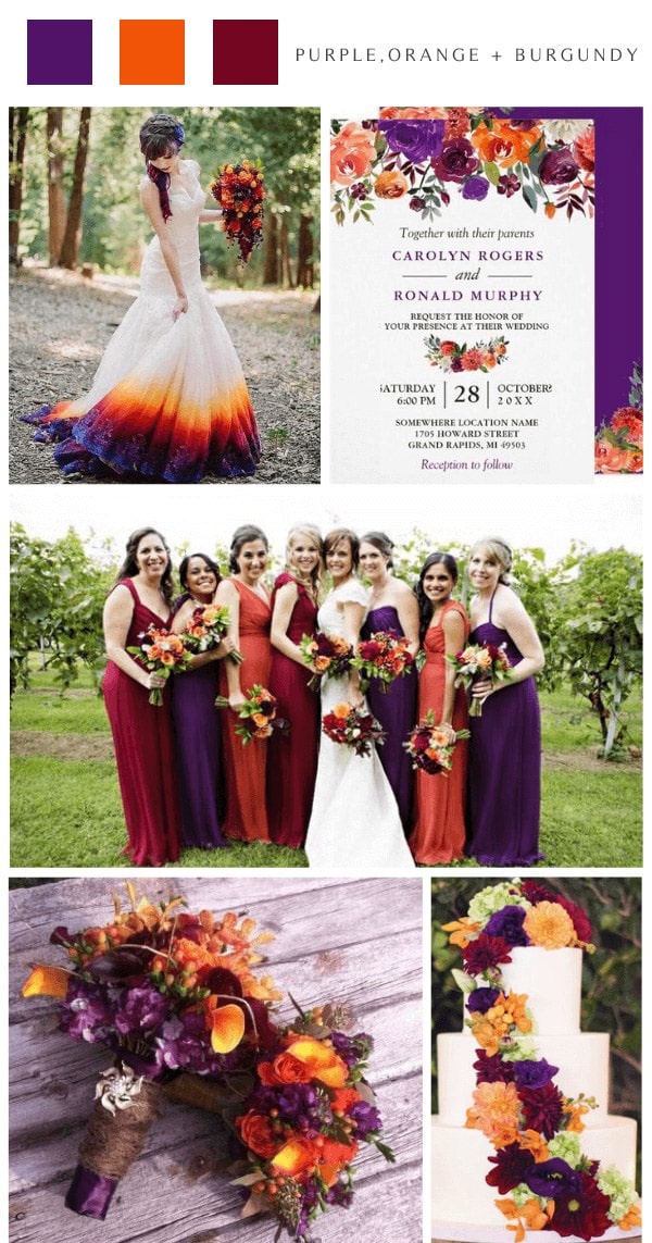 ️ 18 Best Orange Wedding Color Schemes for 2023 🧡