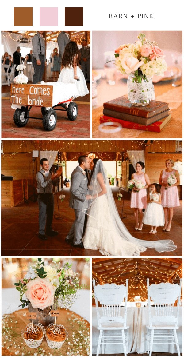 Top 8 Rustic Country Barn Wedding Color Ideas 2024 | CFC