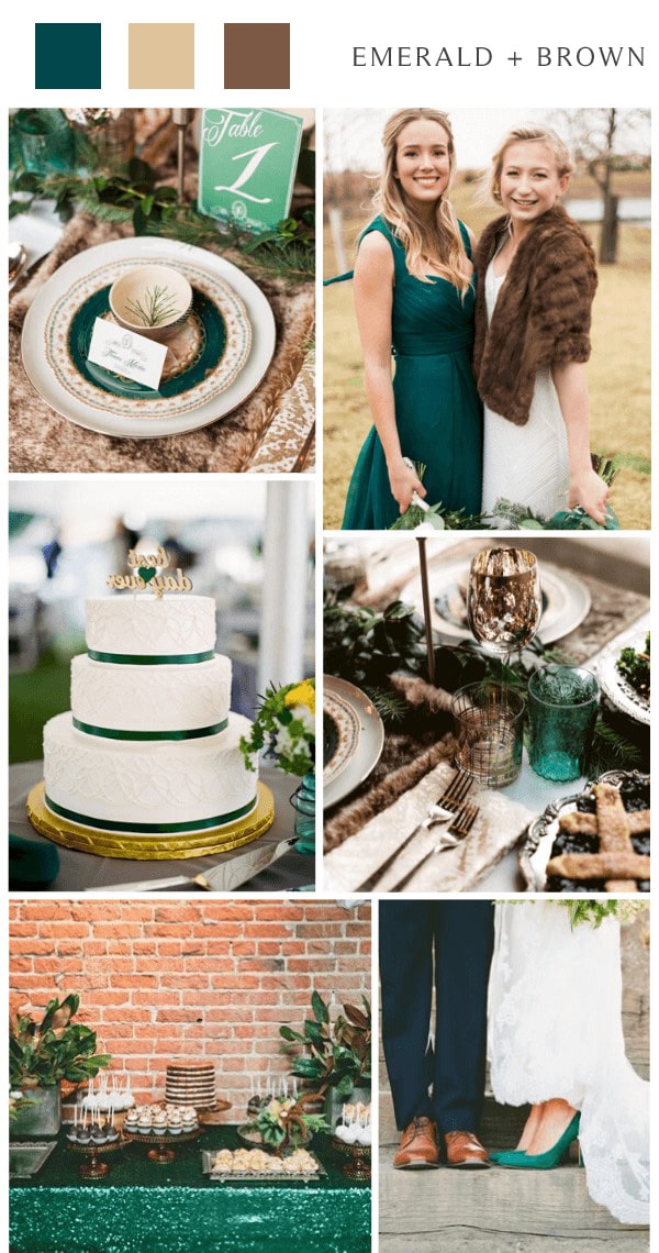 8 Fall Wedding Color Schemes Perfect for Autumn