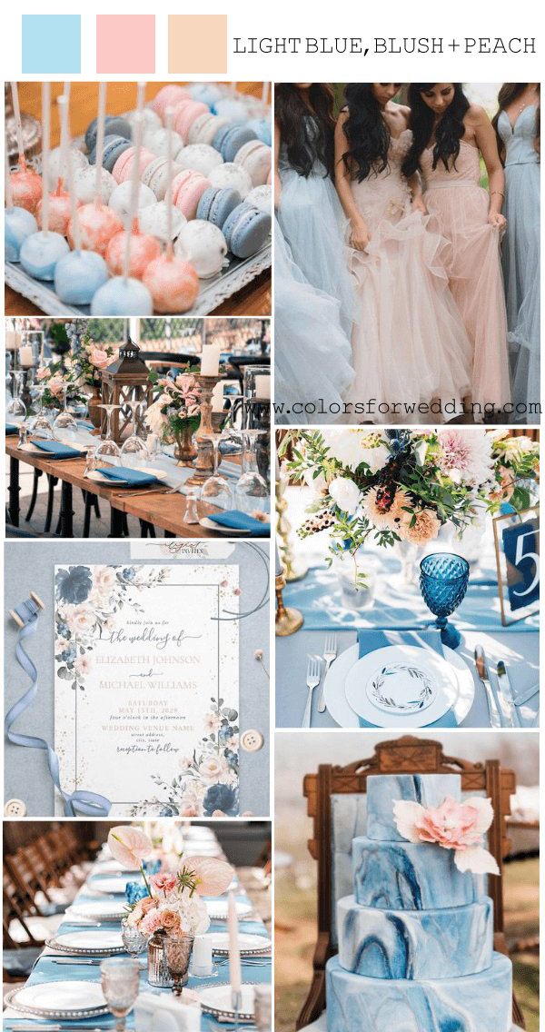 Top 8 April Wedding Colors for Spring 2024