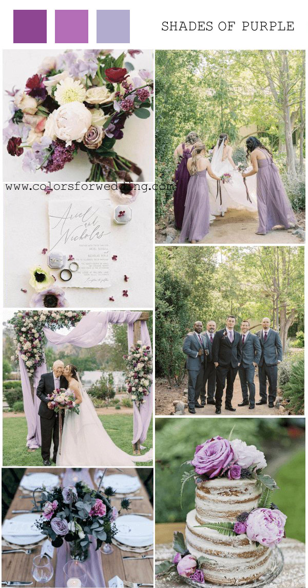 Top 8 April Wedding Colors for Spring 2024