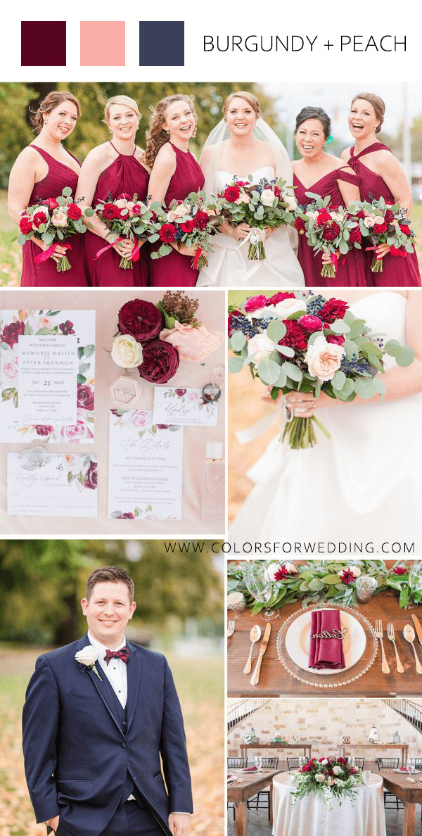 ️ 20 Best Fall September Wedding Colors 2024 | Colors for Wedding