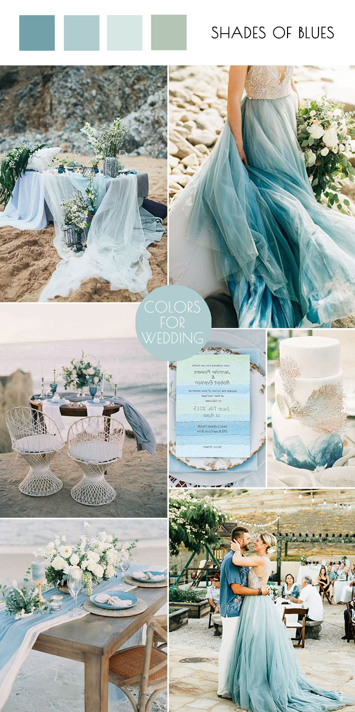 Top 10 Beach Wedding Colors for 2023 | CFC